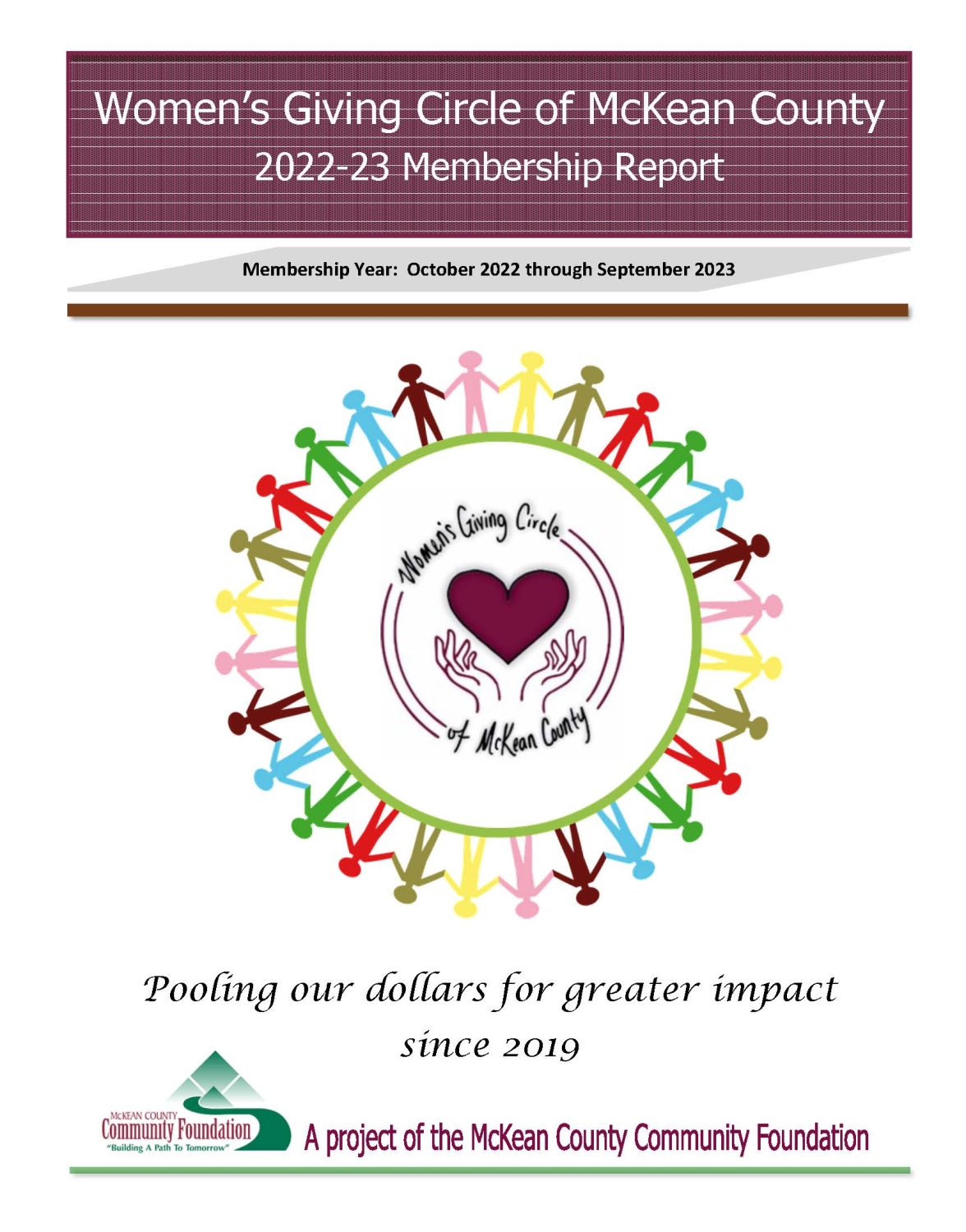 Women’s Giving Circle Mission & History – McKean County Community Foundation